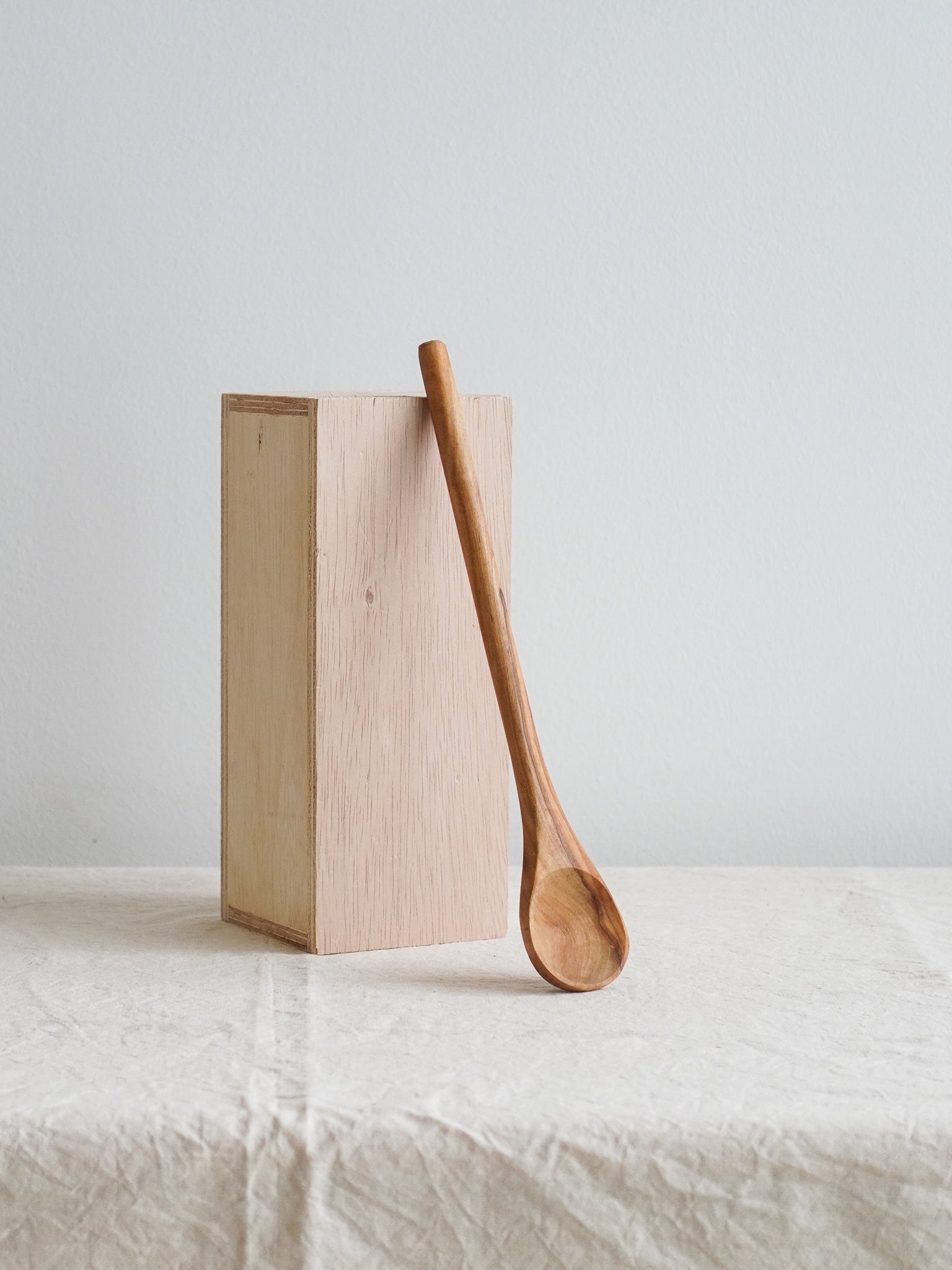 Redecker Olivewood Cooking Spoon - Round – Collection by Plain Vanilla