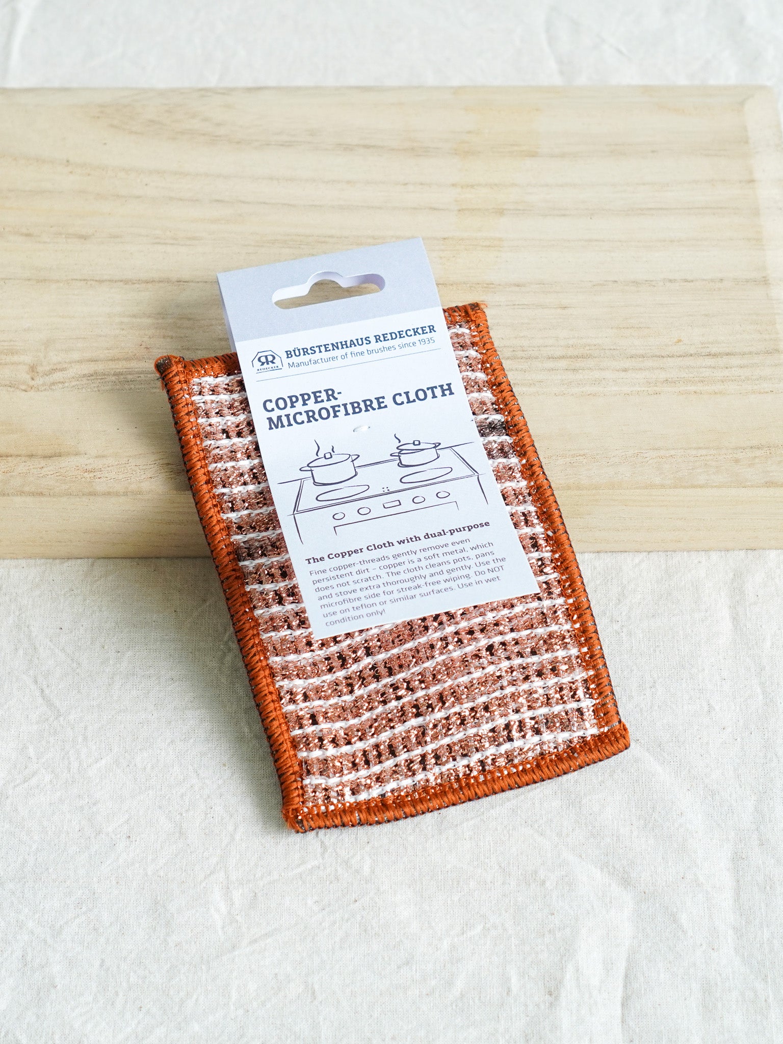 Redecker Copper-Microfibre Cloth - Collection by Plain Vanilla