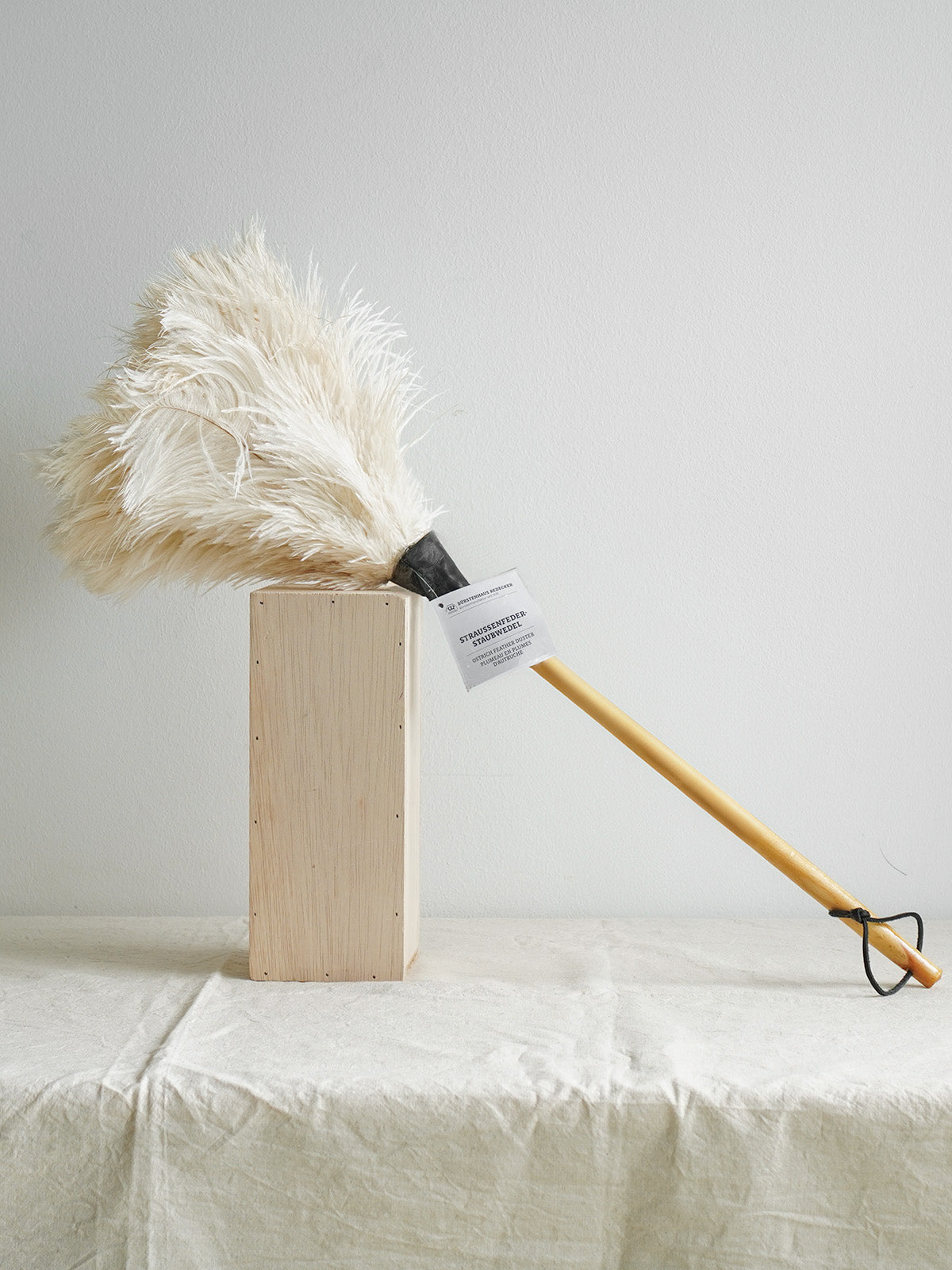 Redecker Ostrich Feather Duster - Collection by Plain Vanilla