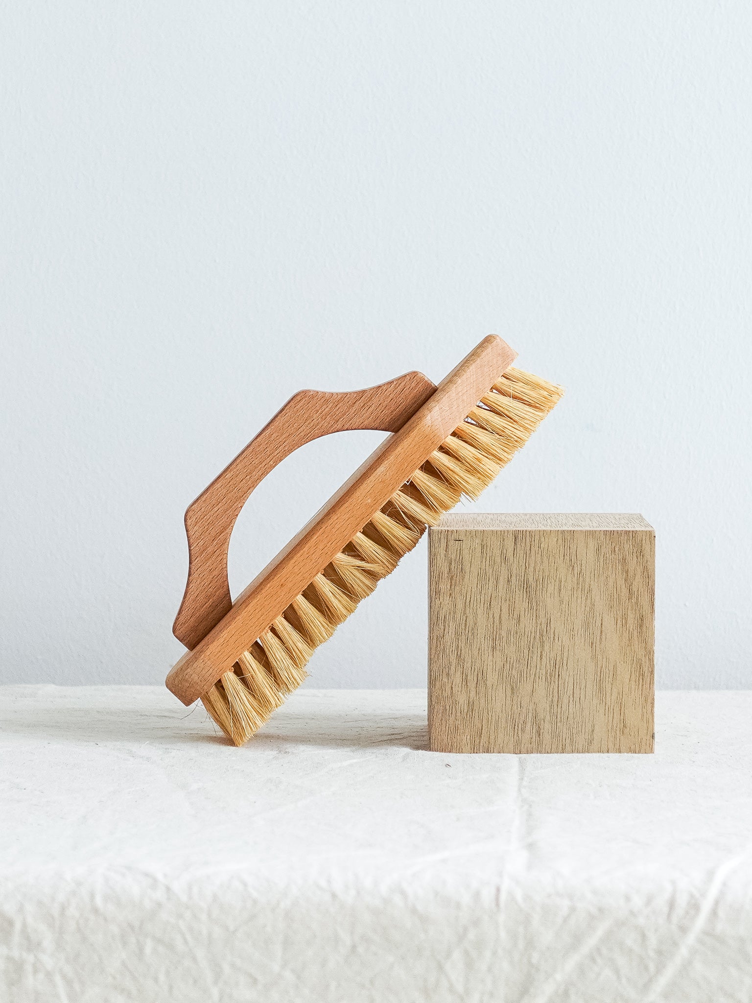 Redecker Scrub Brush with Handle - Collection by Plain Vanilla